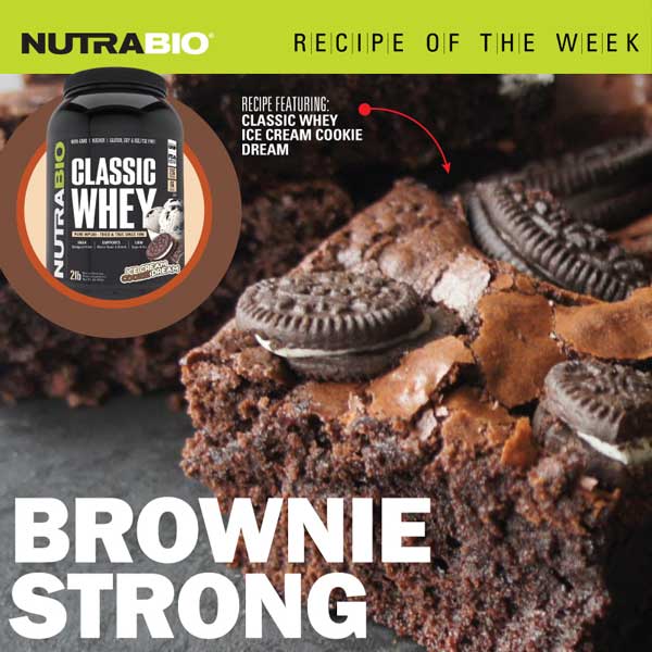 Protein Oreo Brownies – NutraBio Brands