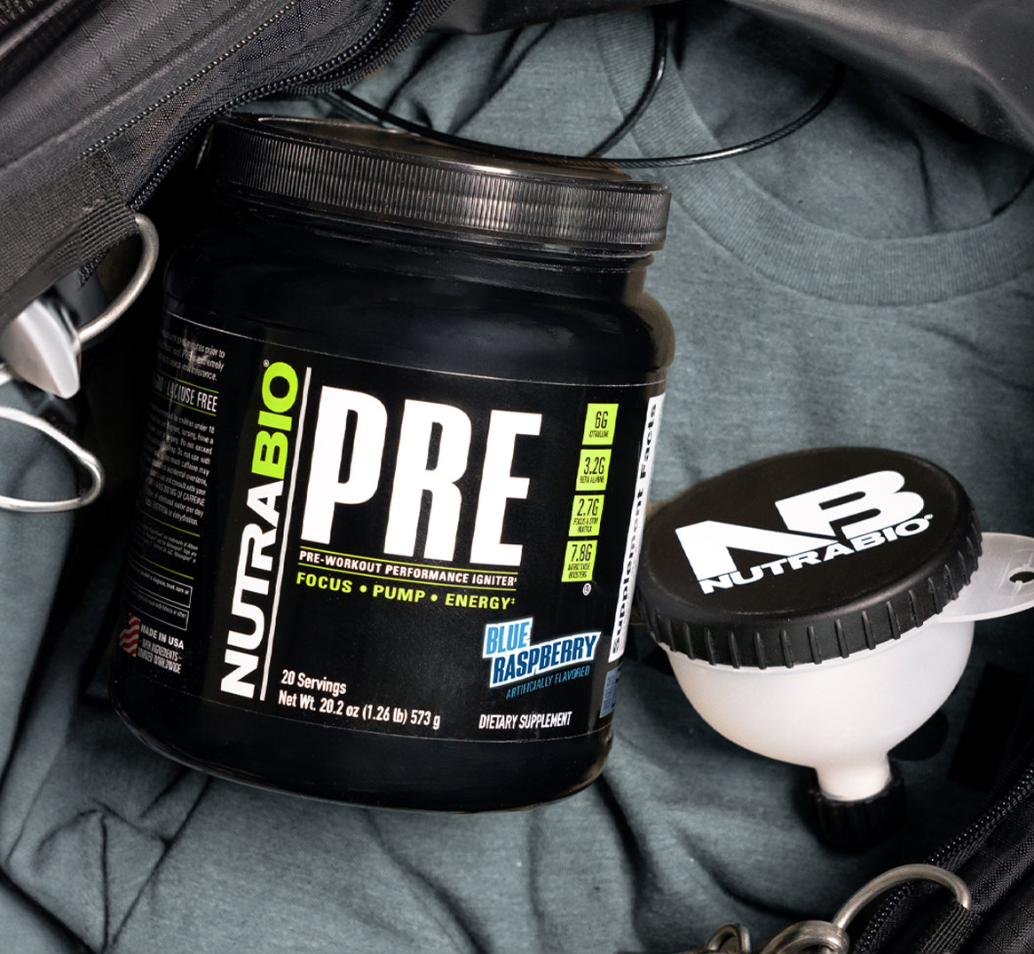 The Best Pre Workout Ingredients for Men – NutraBio Brands