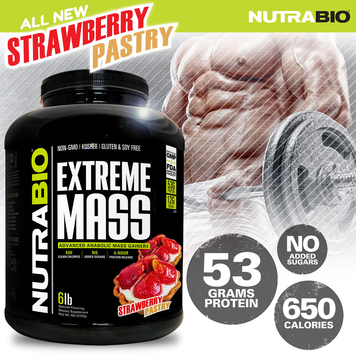 Strawberry Pastry – NutraBio Brands