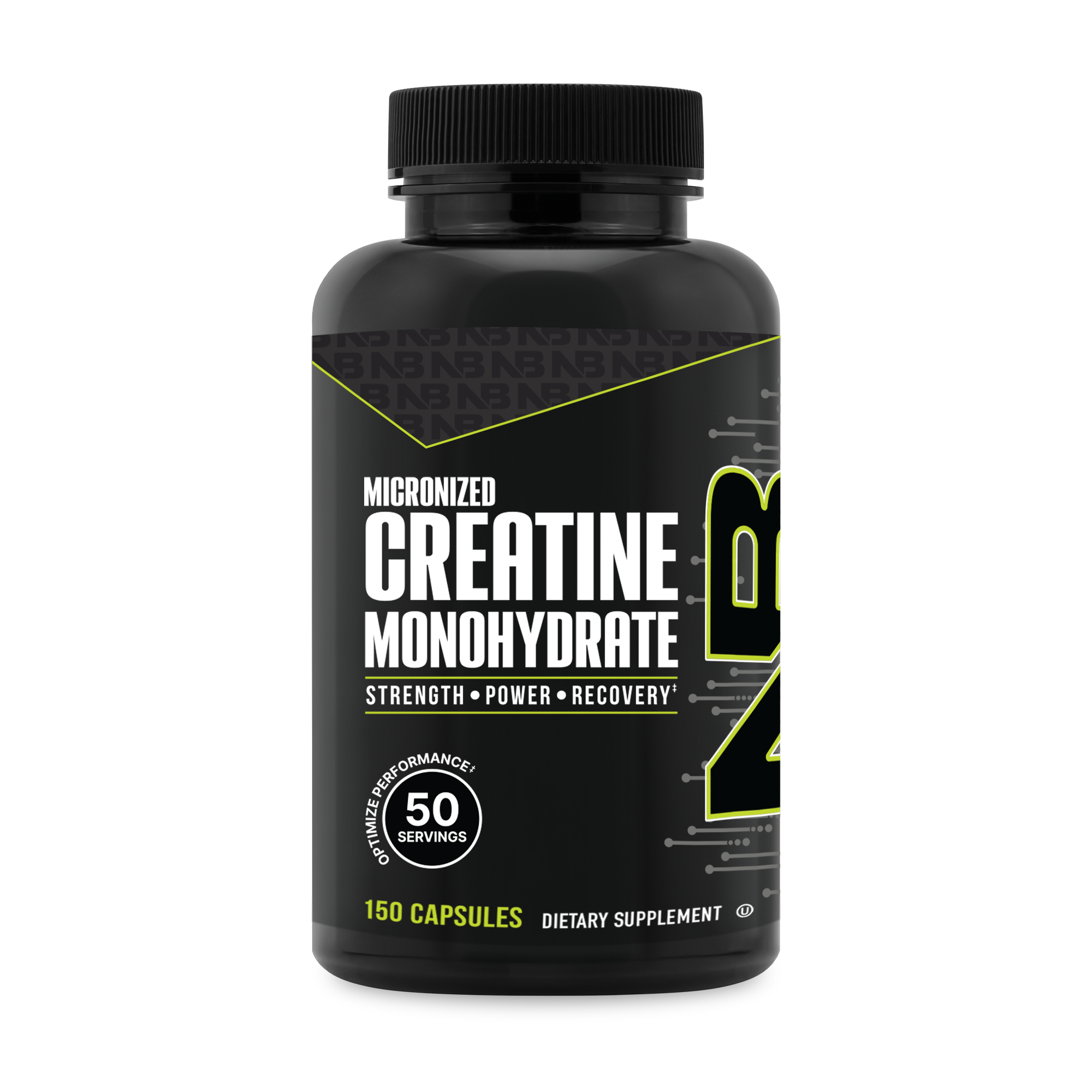 Creatine Monohydrate Capsules – NutraBio Brands