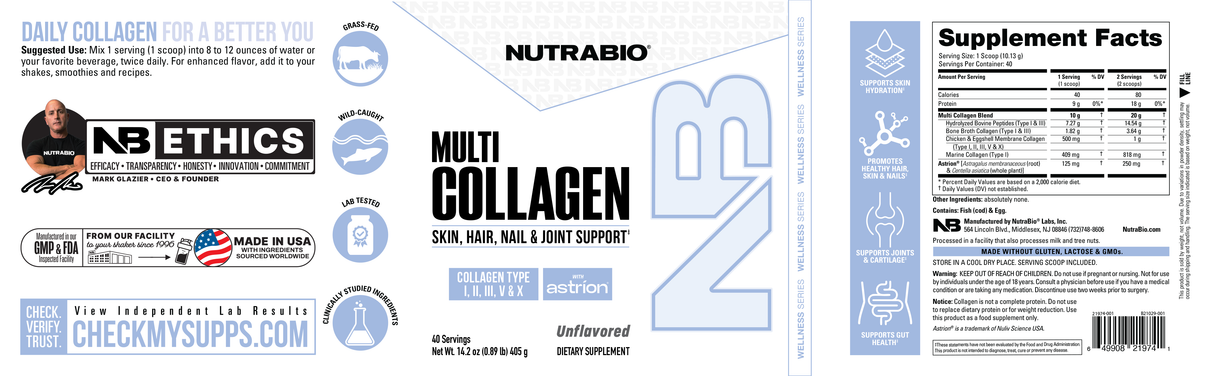 Multi Collagen – NutraBio Brands