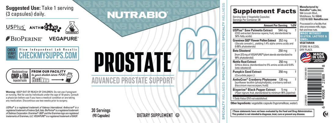 Prostate – NutraBio Brands