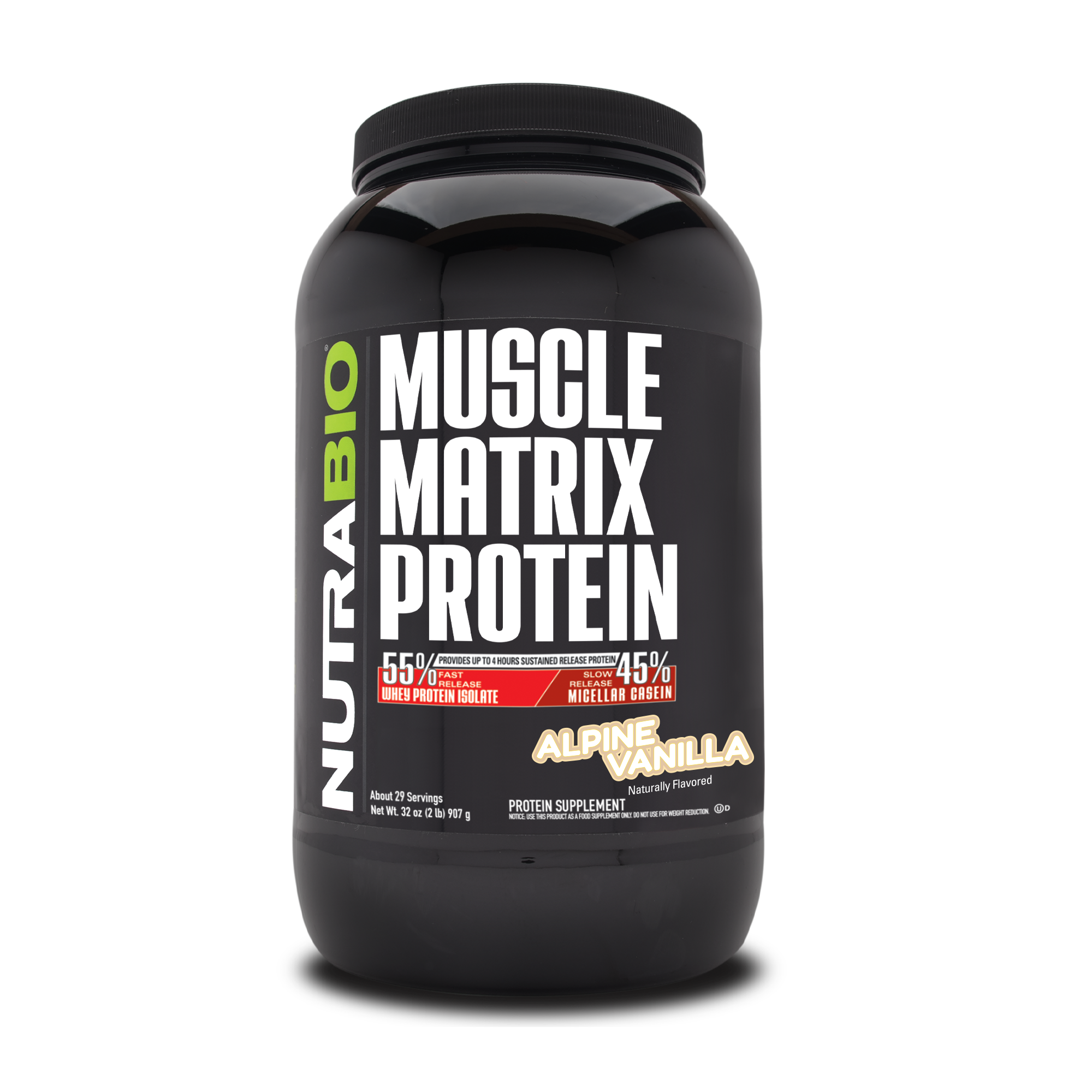 Whey Protein Powder – NutraBio Brands