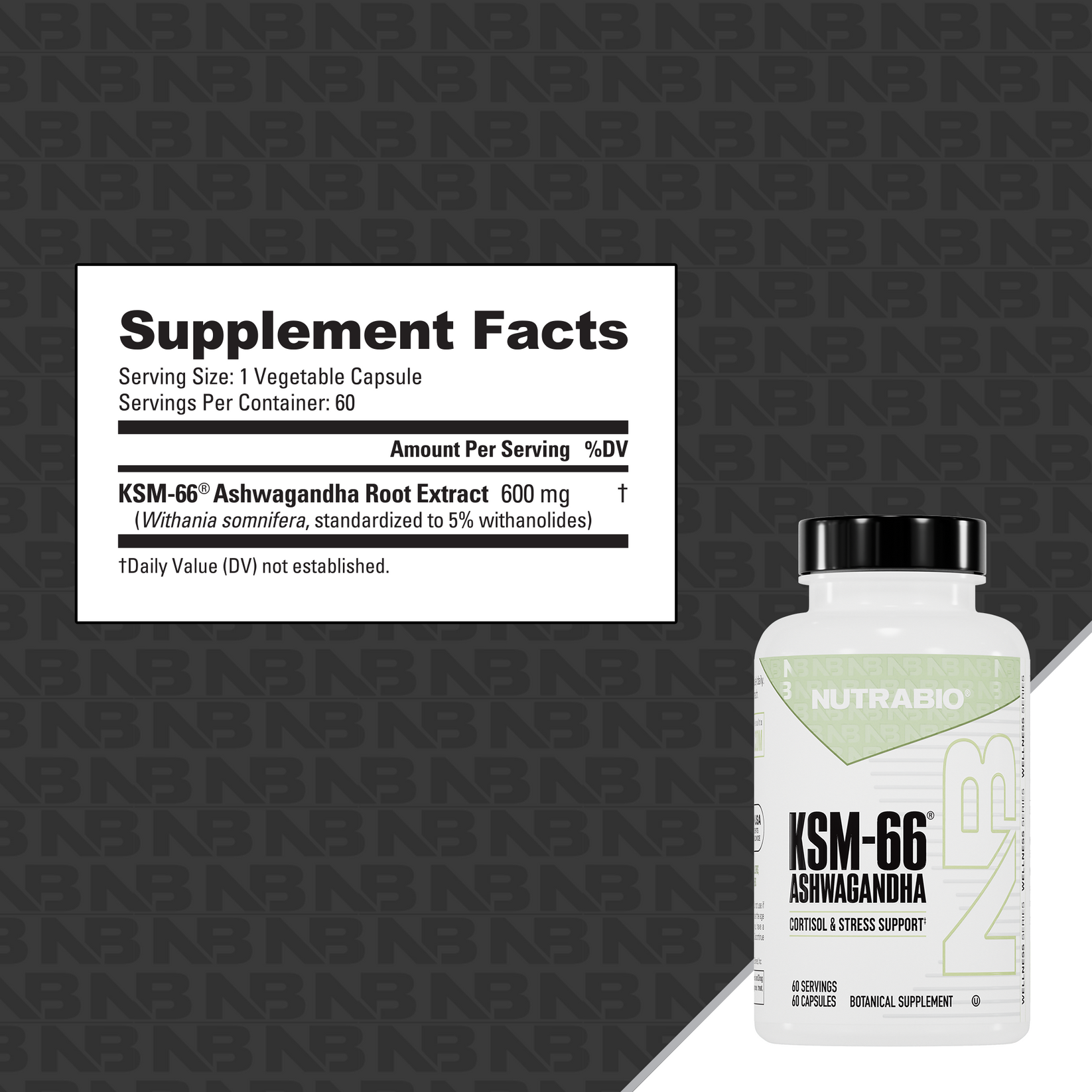 Ashwagandha KSM-66 – NutraBio Brands