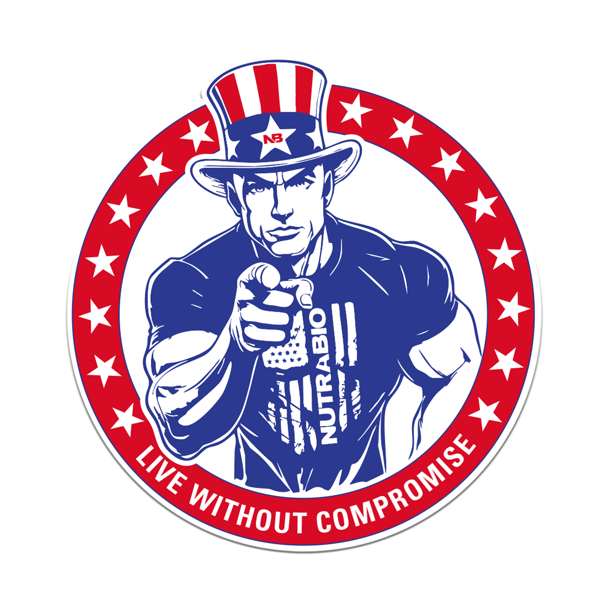 Freedom Sticker – NutraBio Brands