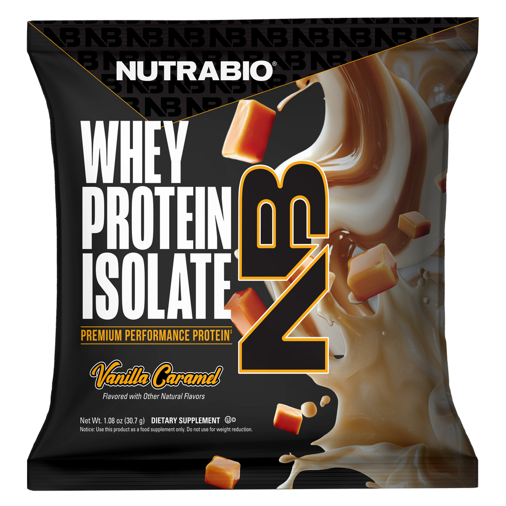 Whey Protein Isolate Powder - Sample Packet – NutraBio Brands