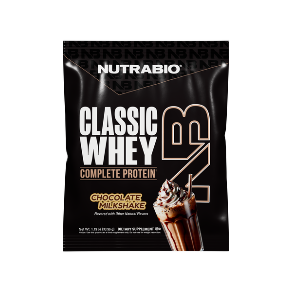Classic Whey Protein - Sample Packet – NutraBio Brands