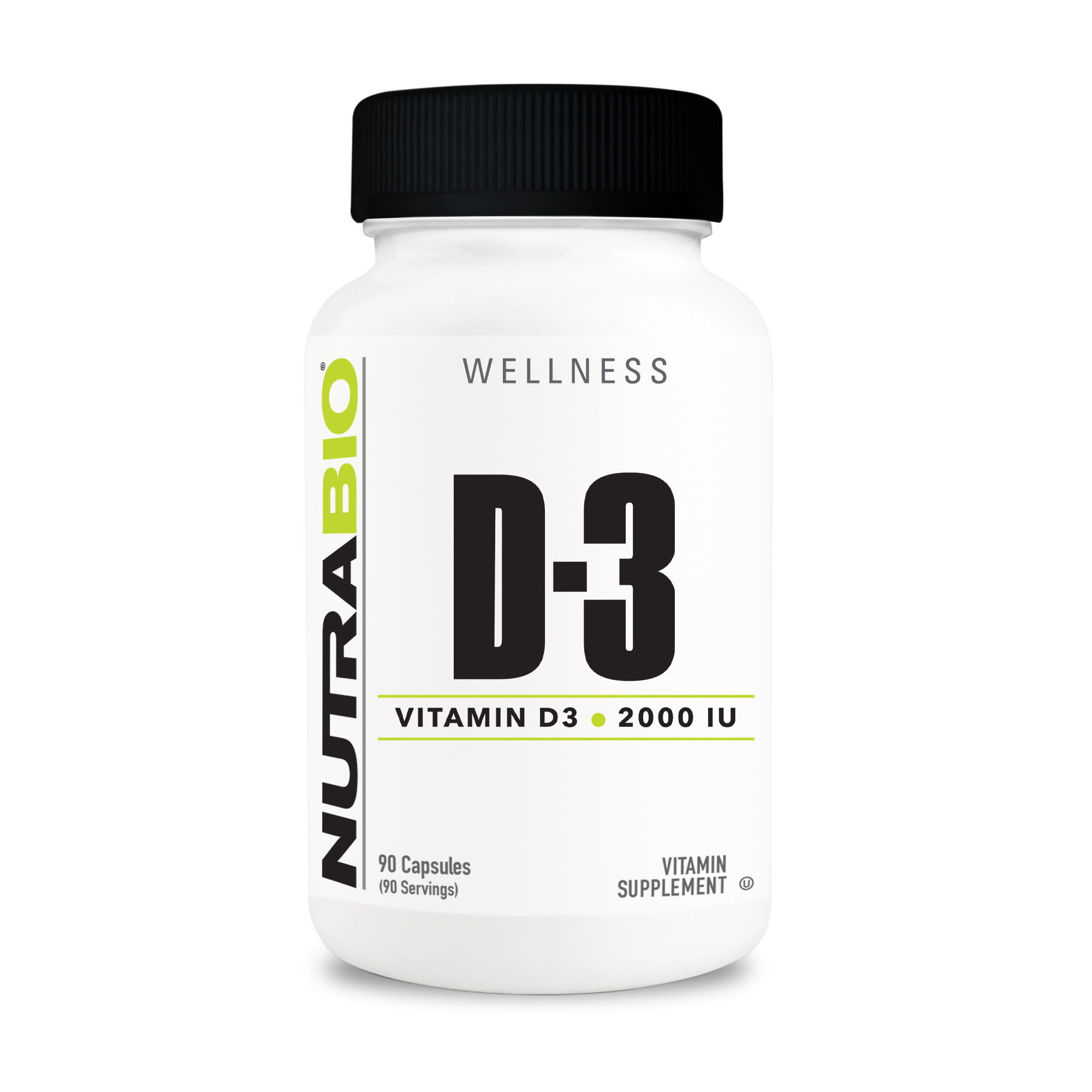 Vitamin D (2000 IU) – NutraBio Brands