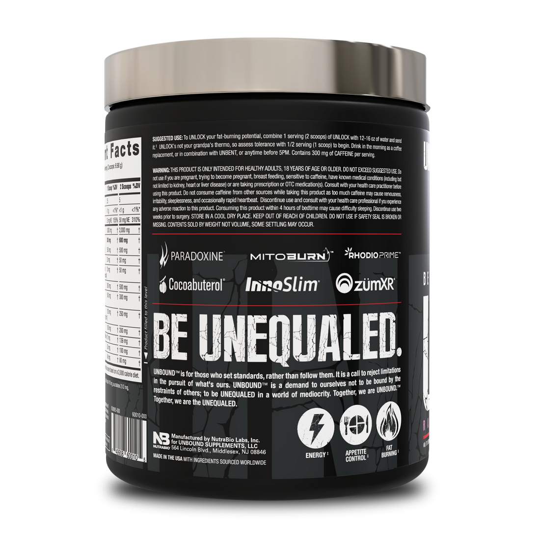 UNLOCK POWDER – NutraBio Brands