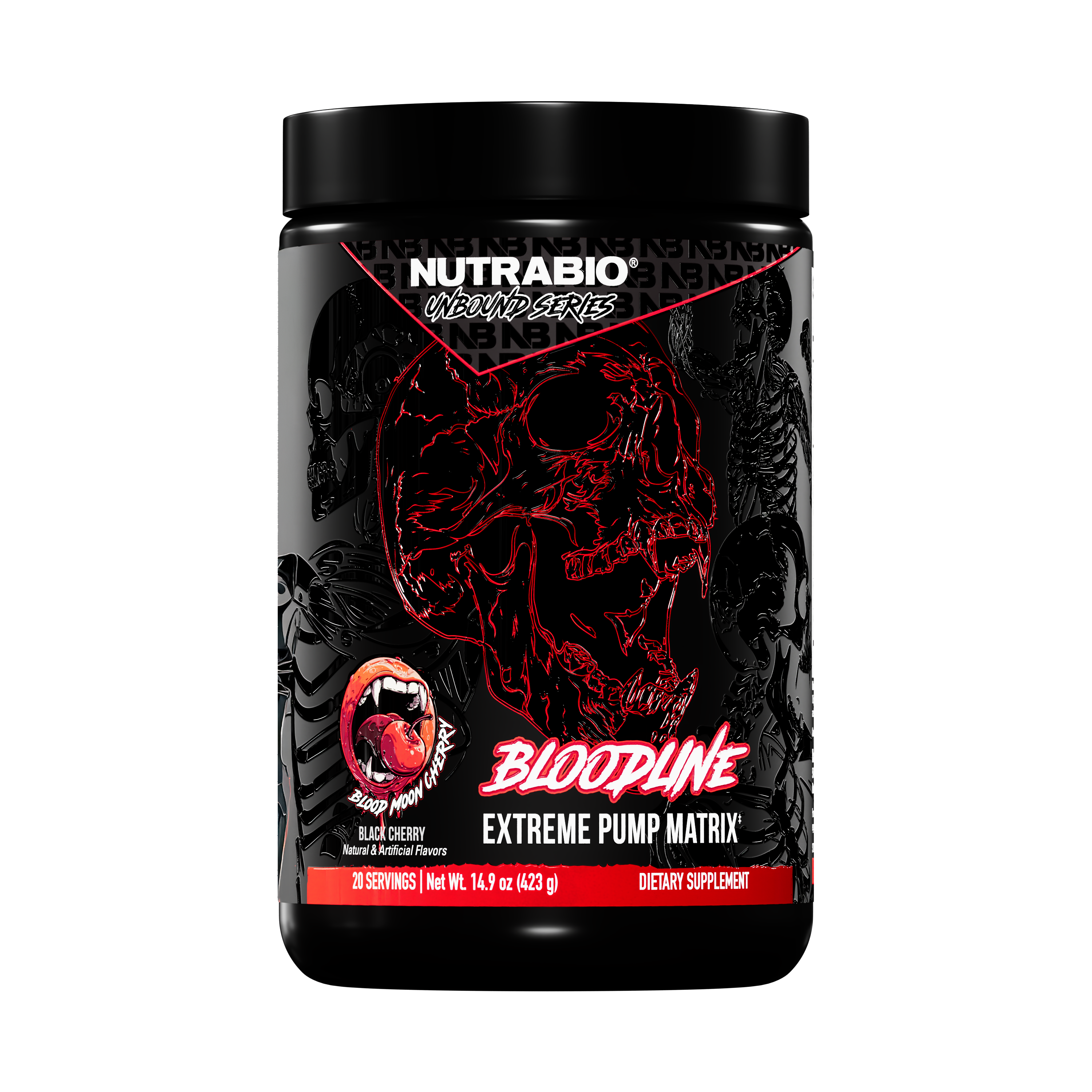 Bloodline| Non-Stim Extreme Pump Matrix| NutraBio Brands