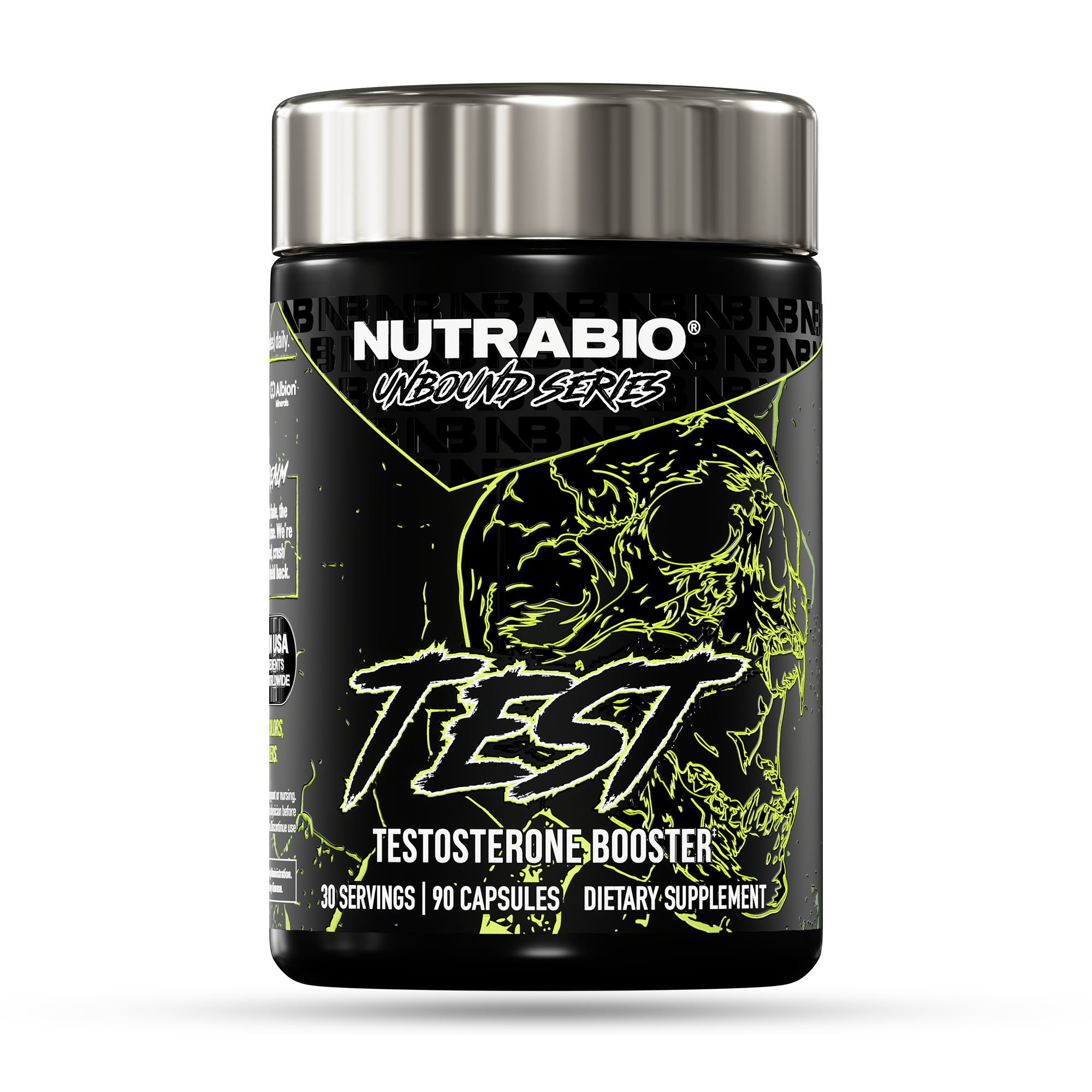 TEST: Extreme Natural Testosterone Booster – NutraBio Brands