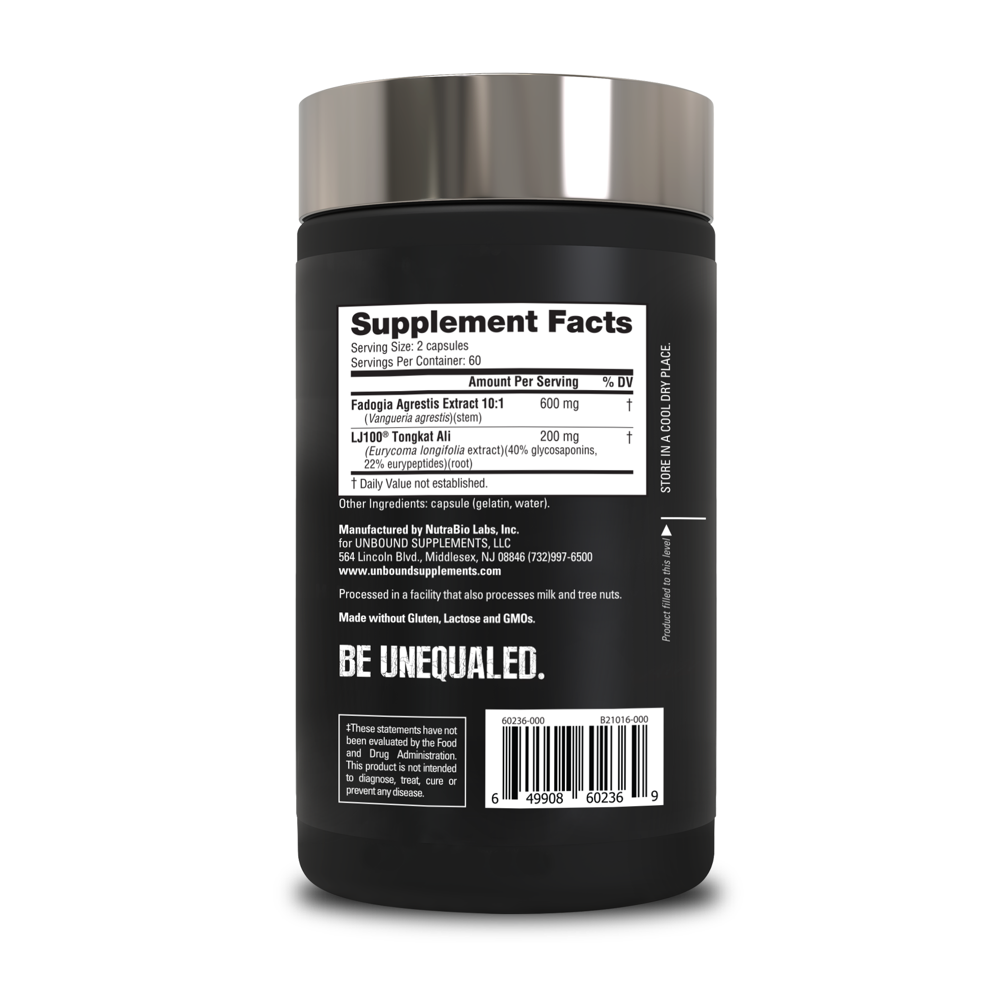 Tongkat Ali and Fadogia Agrestis | NutraBio Brands