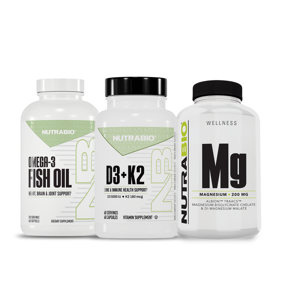 Essential Daily Health Stack – NutraBio Brands