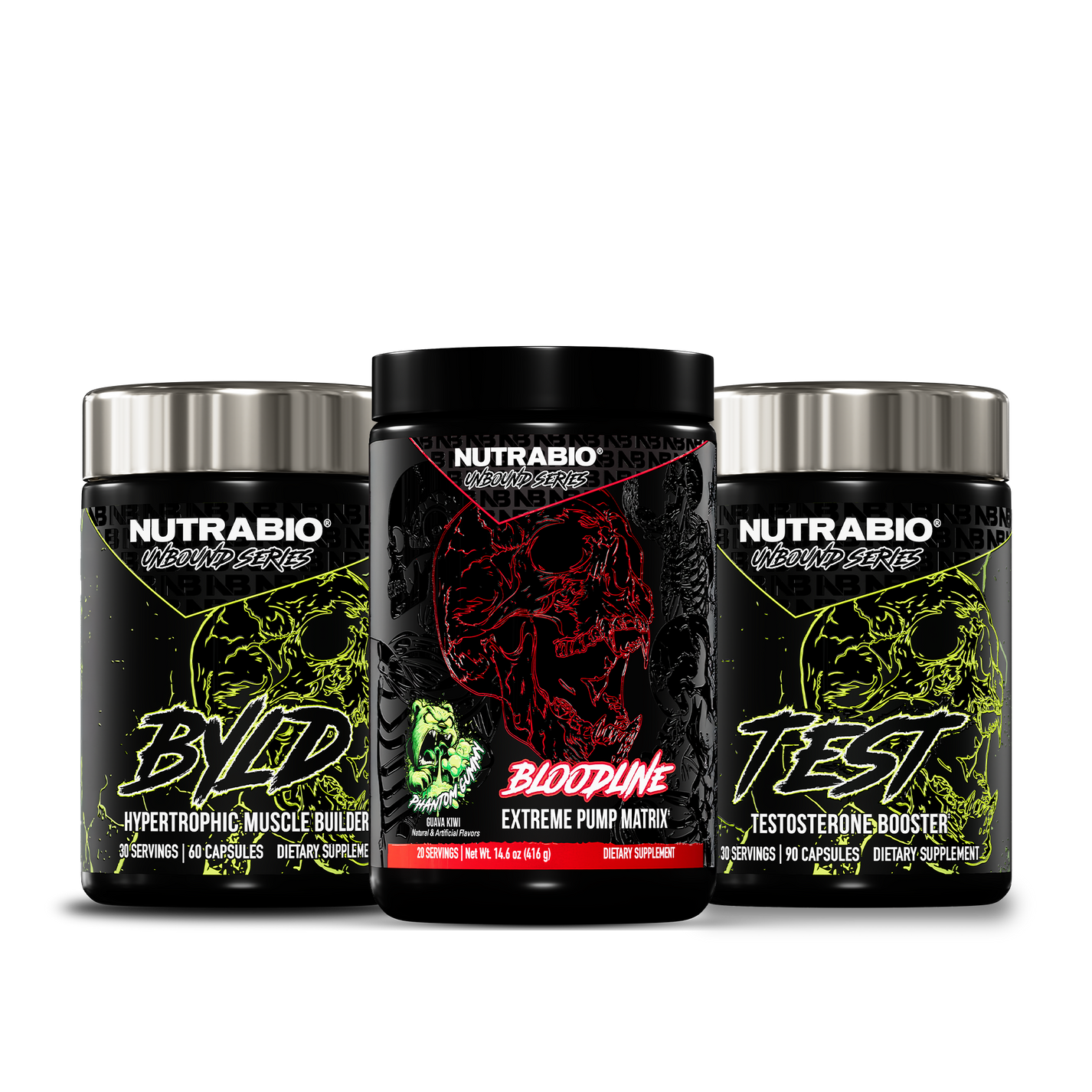 Unbound Muscle Stack – NutraBio Brands