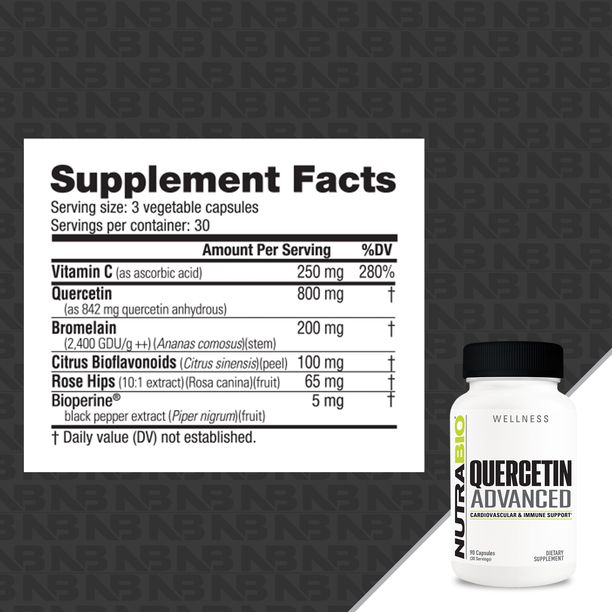 Quercetin Advanced – NutraBio Brands