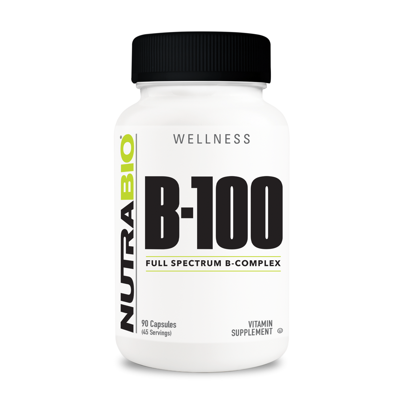 Vitamin B-100 Complex – NutraBio Brands