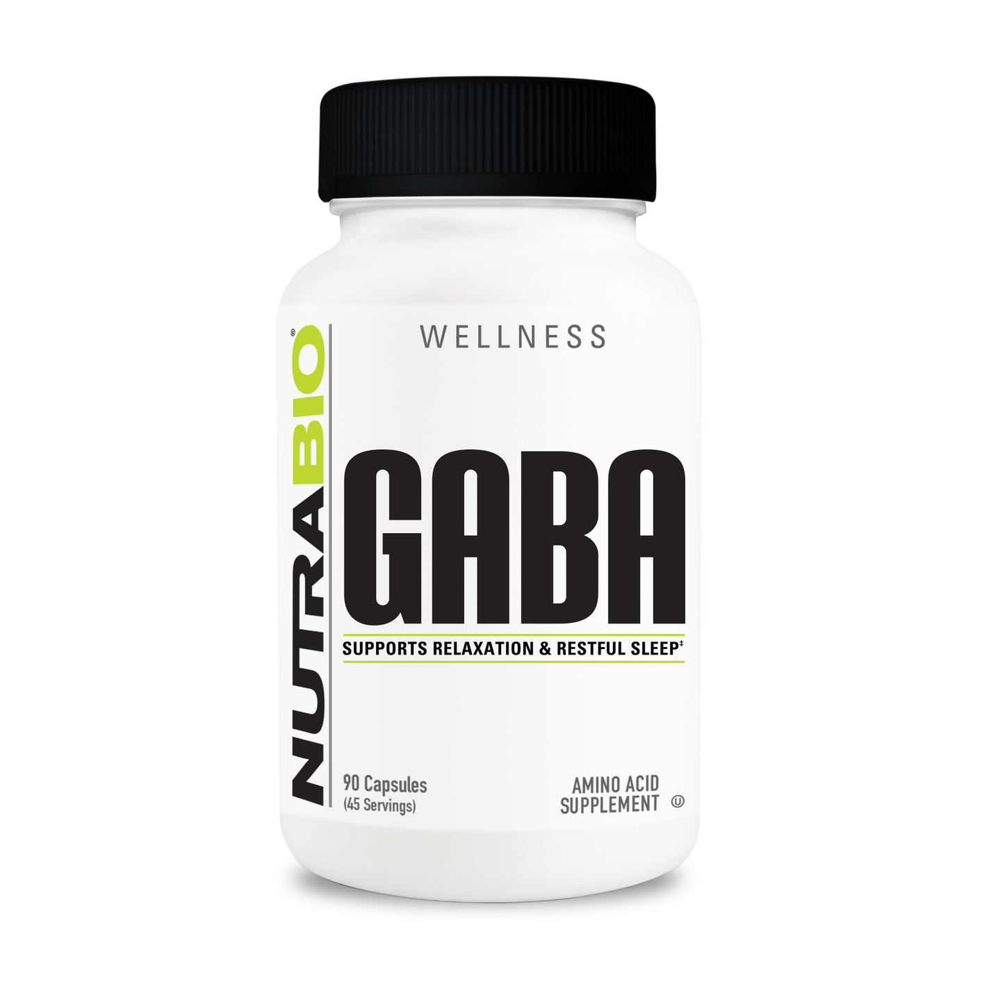 GABA (500mg) – NutraBio Brands