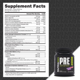 PRE Workout – NutraBio Brands